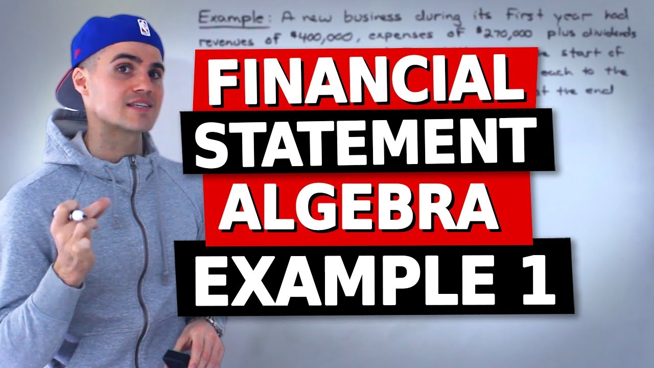 ACC 100 - Financial Statement Algebra Example 1 - Ryerson University ...