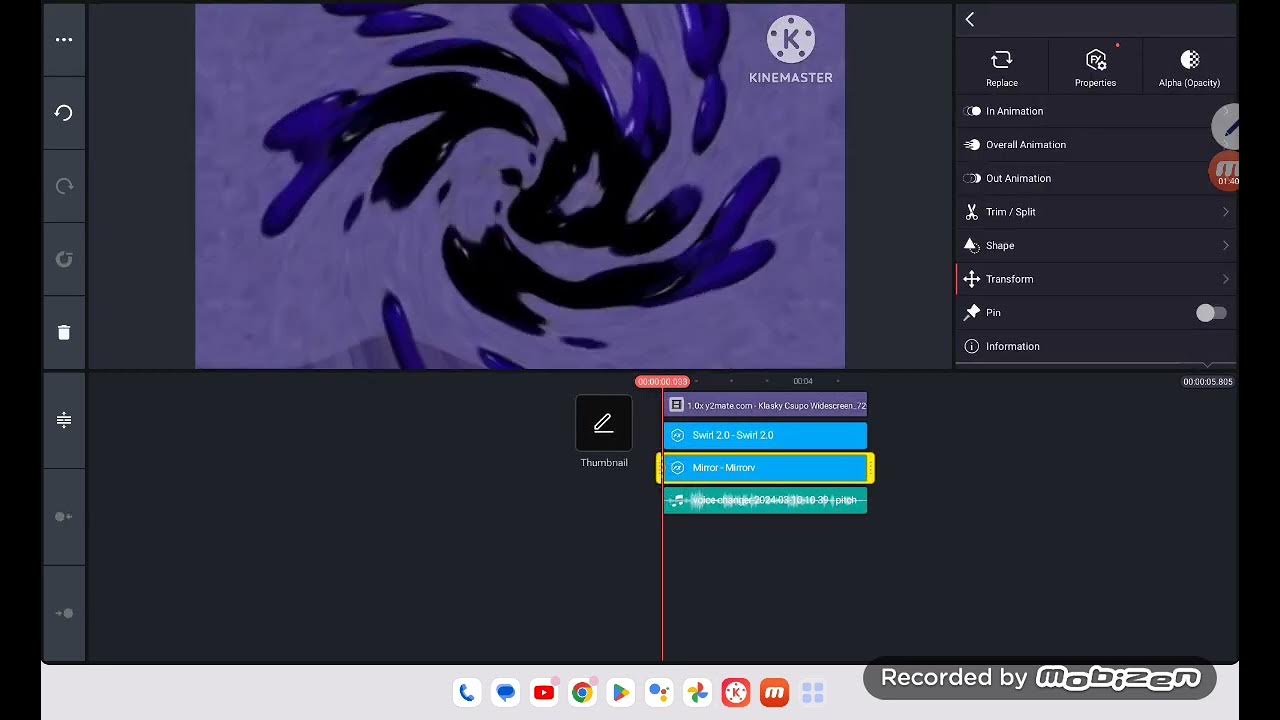 How to make g major 30 on Kinemaster - YouTube