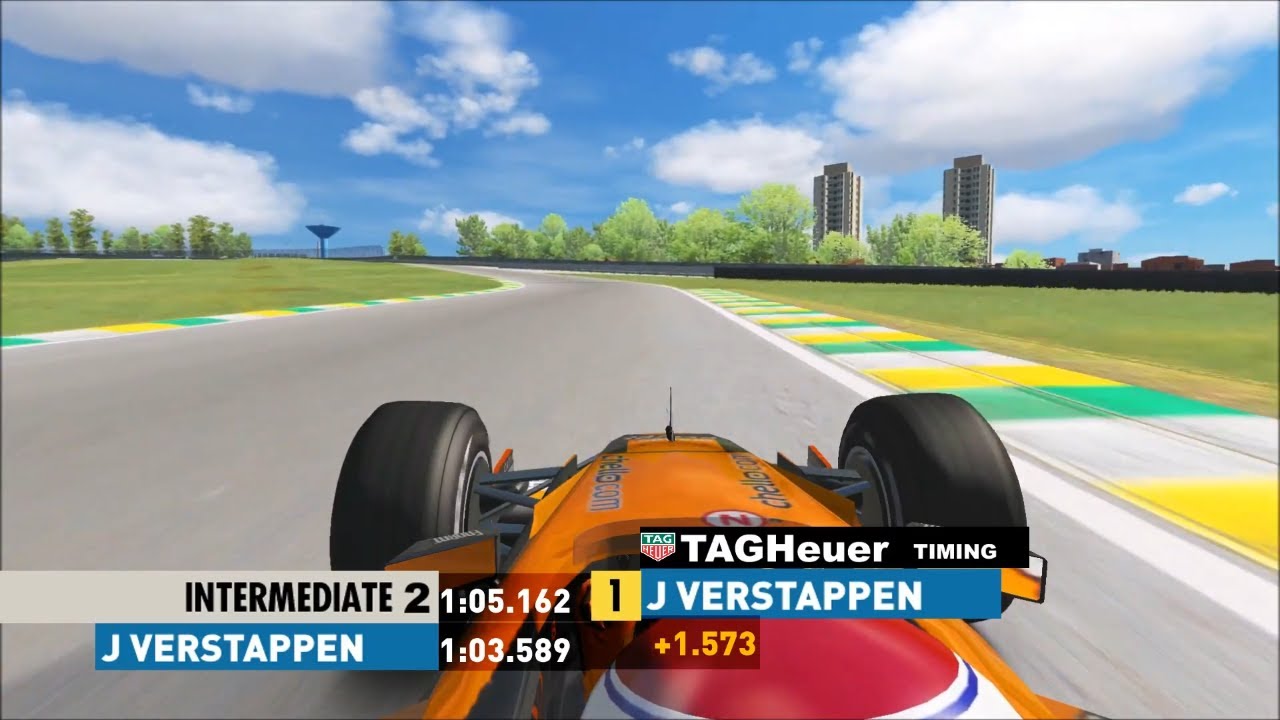 F1 Interlagos 2000 - Jos Verstappen OnBoard - Assetto Corsa - YouTube