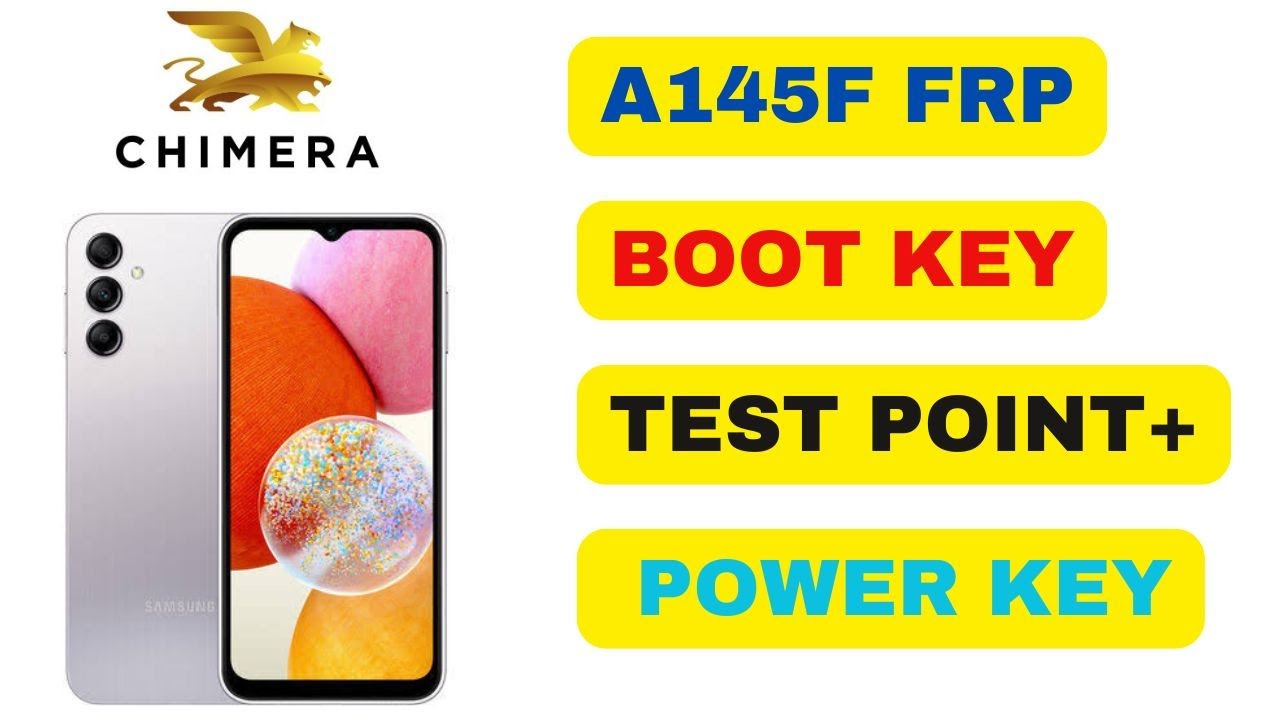 Samsung A14 A145F Frp Bypass In EUB Mode, Testpoint Android 14 BY ...