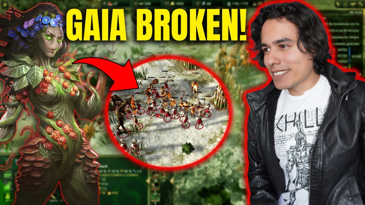 GAIA ESTA BROKEN en EARLY! | COMO JUGAR CON GAIA AGE OF MYTHOLOGY ...