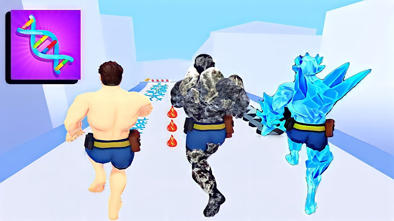 DNA Evolution 3D🧪|🦸‍♂️- All Max Levels (Android, ios) Gameplay🎮 #003 ...