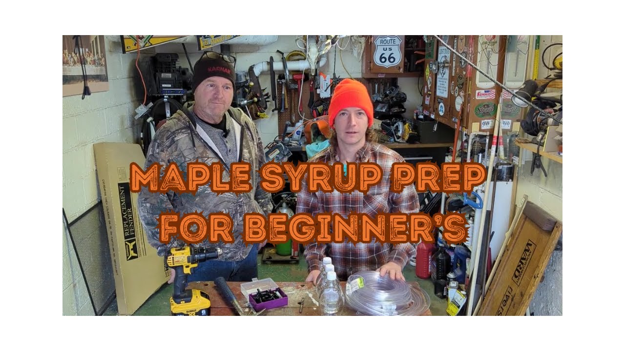 Maple Syrup Prep for Beginners - YouTube