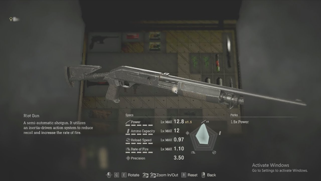 Resident Evil 4 Remake, How Strong Is Fully Upgraded Riot Gun? - YouTube