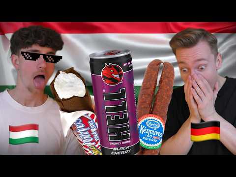 Er VERLIEBT sich in UNGARISCHES ESSEN!🤩 (BROS AROUND THE WORLD #4 🇭🇺)