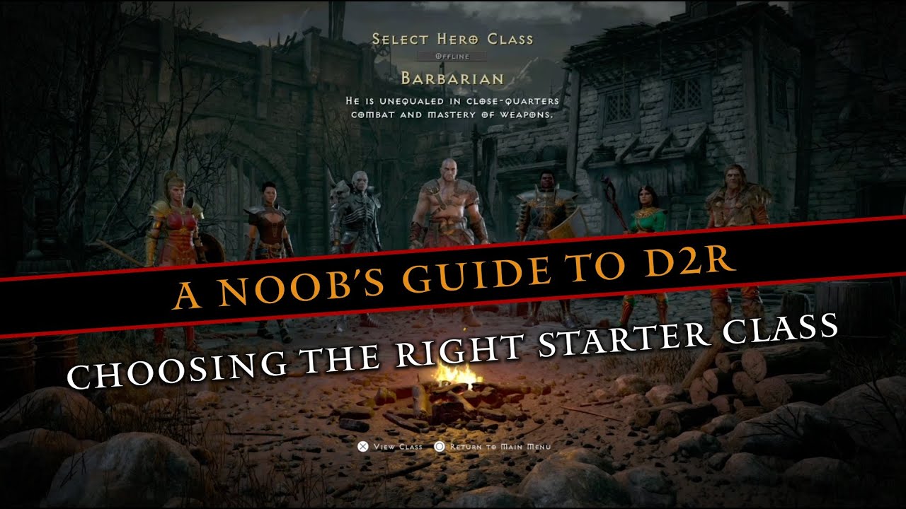How To Choose The Right Starter Class in Diablo 2 Resurrected - A Noob ...