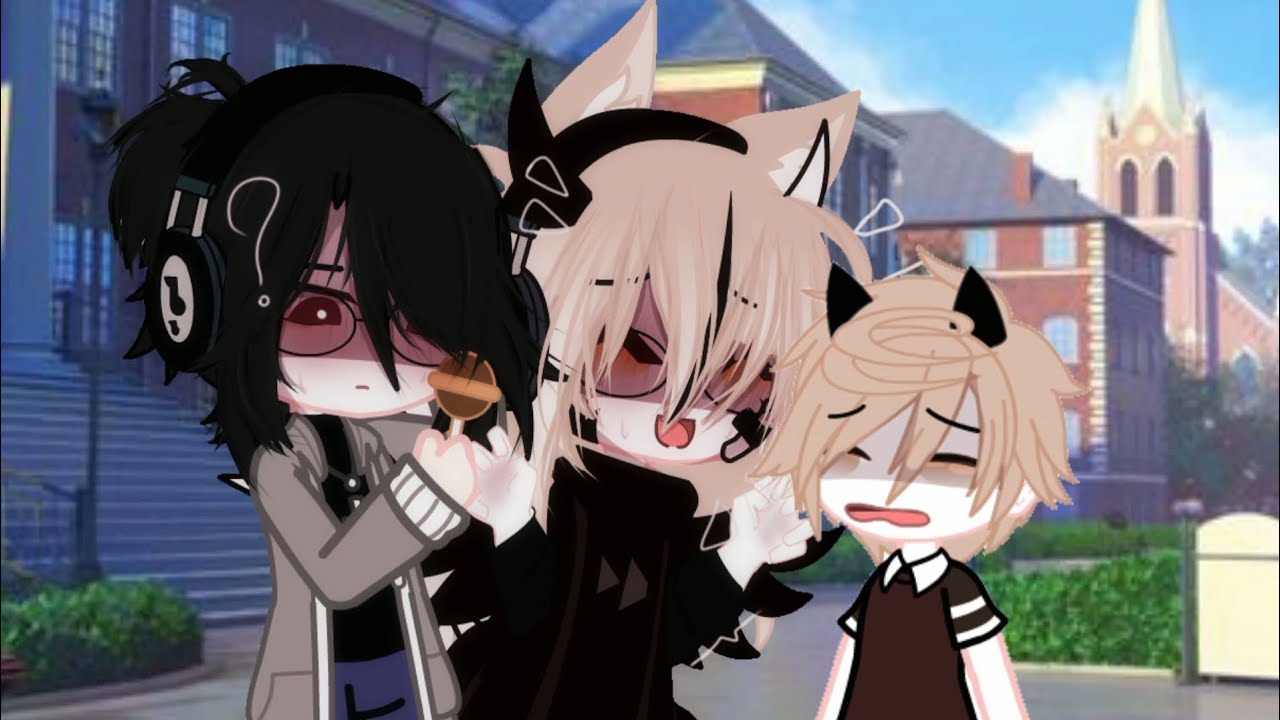 why is he crying °` |` meme |` gacha Club - YouTube