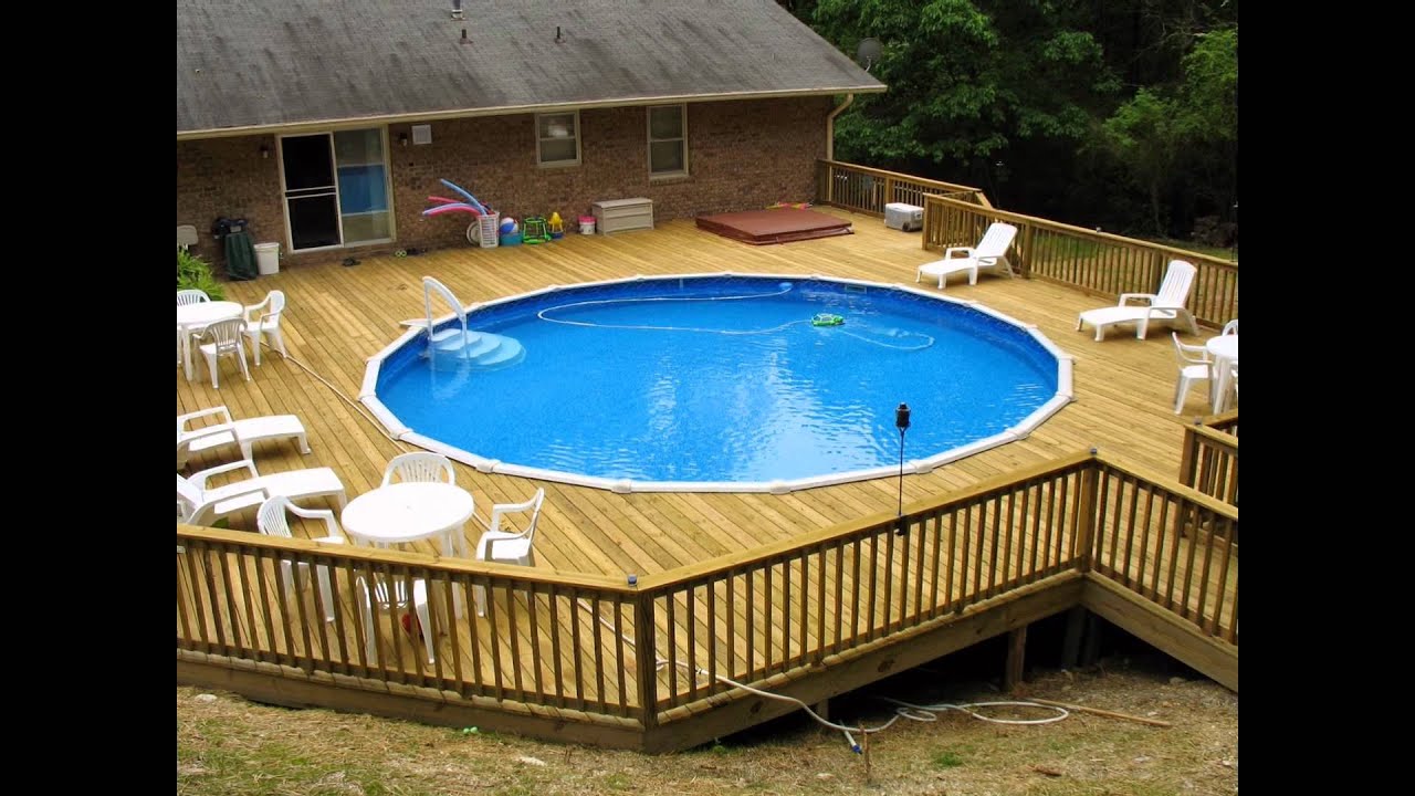 Flipper Pools Above Ground Pools - YouTube