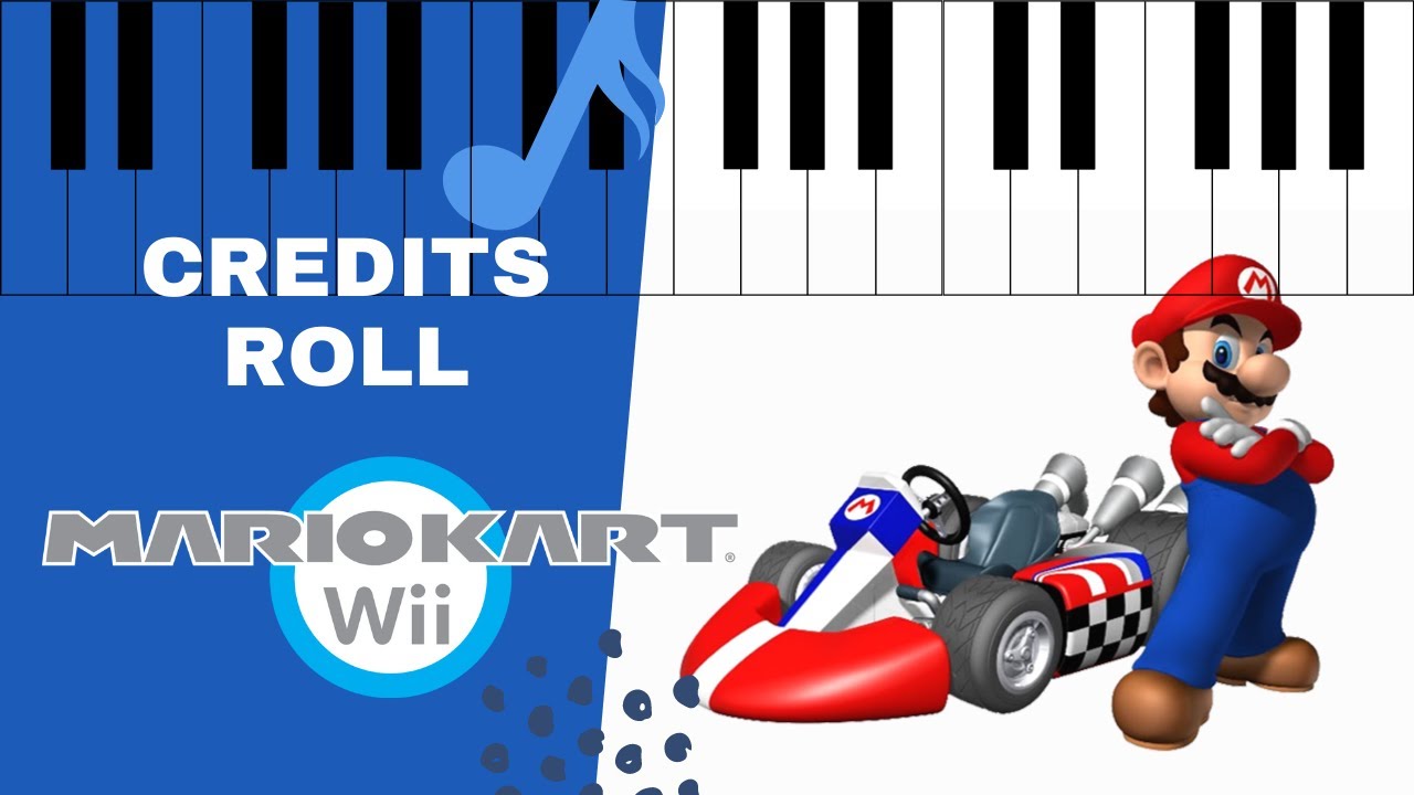 Credits 2 - Mario Kart Wii [Piano tutorial] - YouTube