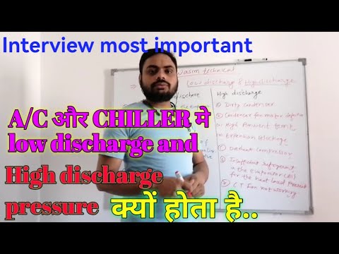 What is the reasons of low discharge and high discharge? किया किया कारण ...