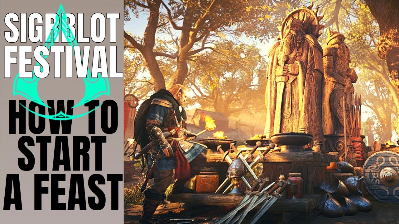 Assassin's Creed Valhalla HOW TO START A FEAST AT THE LONGHOUSE, Call A ...