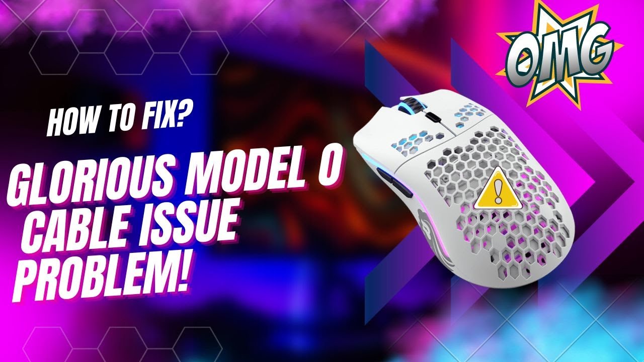 Glorious Model O mouse Repair cable issue problem FIX - YouTube