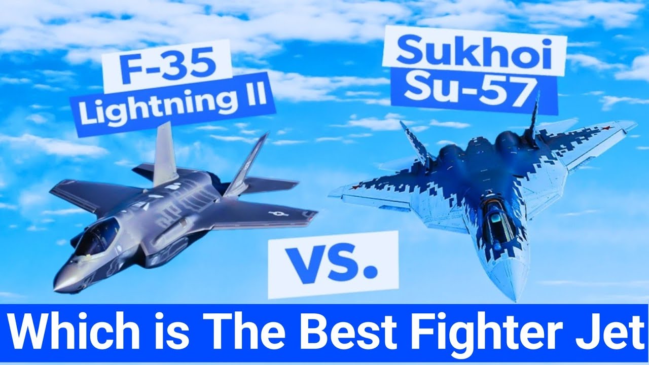 F-35 vs Su-57 ⚔️ कौन है असली हवा का राजा? | Best 5th Gen Fighter Jet ...