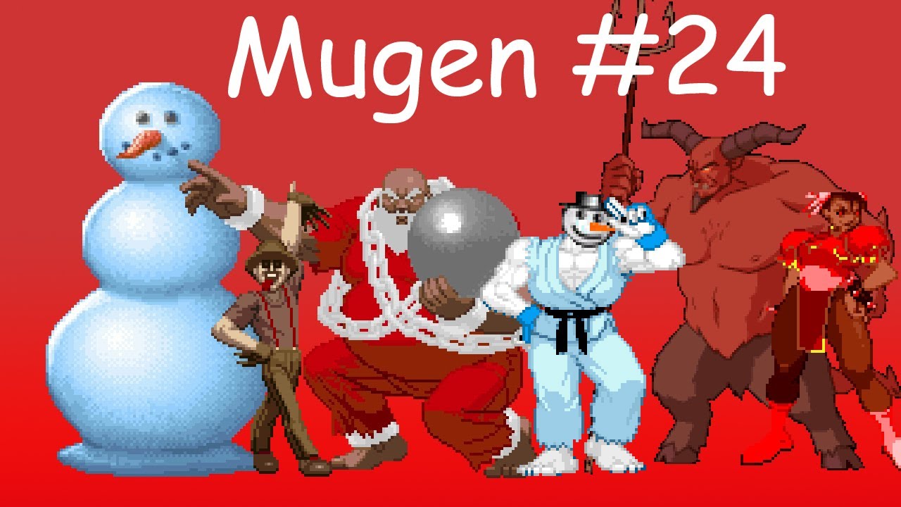 AN Mugen #24: Snow Man & Santa Claus VS Satan & Dark Chun Li - YouTube