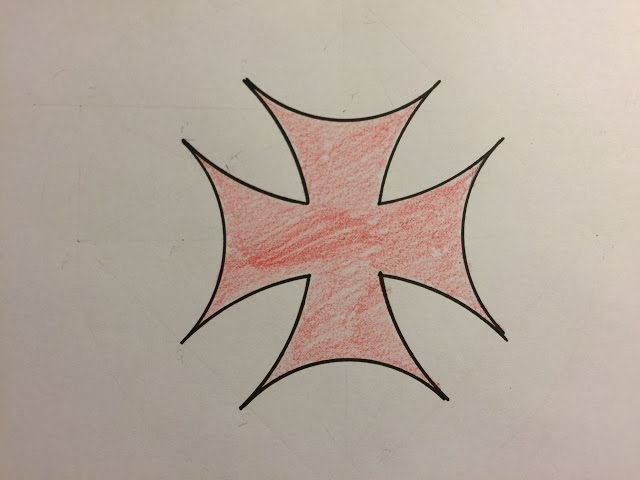 Comment Dessiner Une Croix Avec Un Ruban