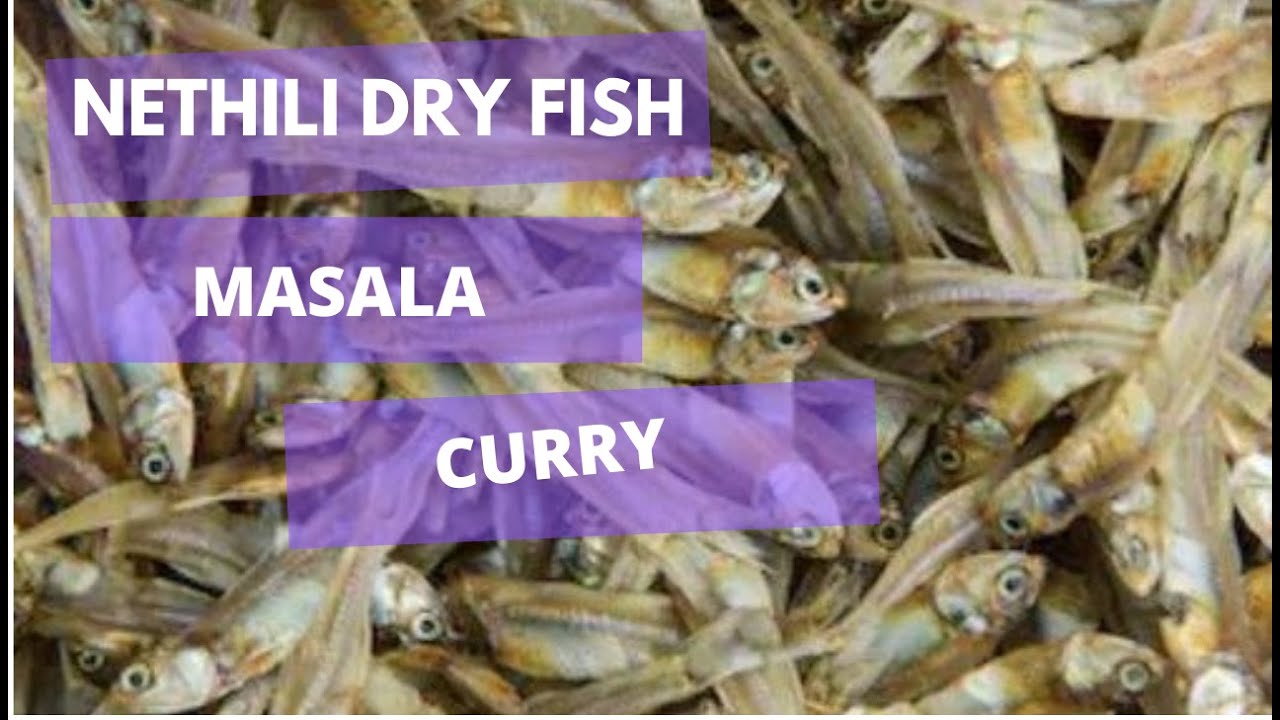 #dry #fish NETHILI DRY Fish masala curry - YouTube