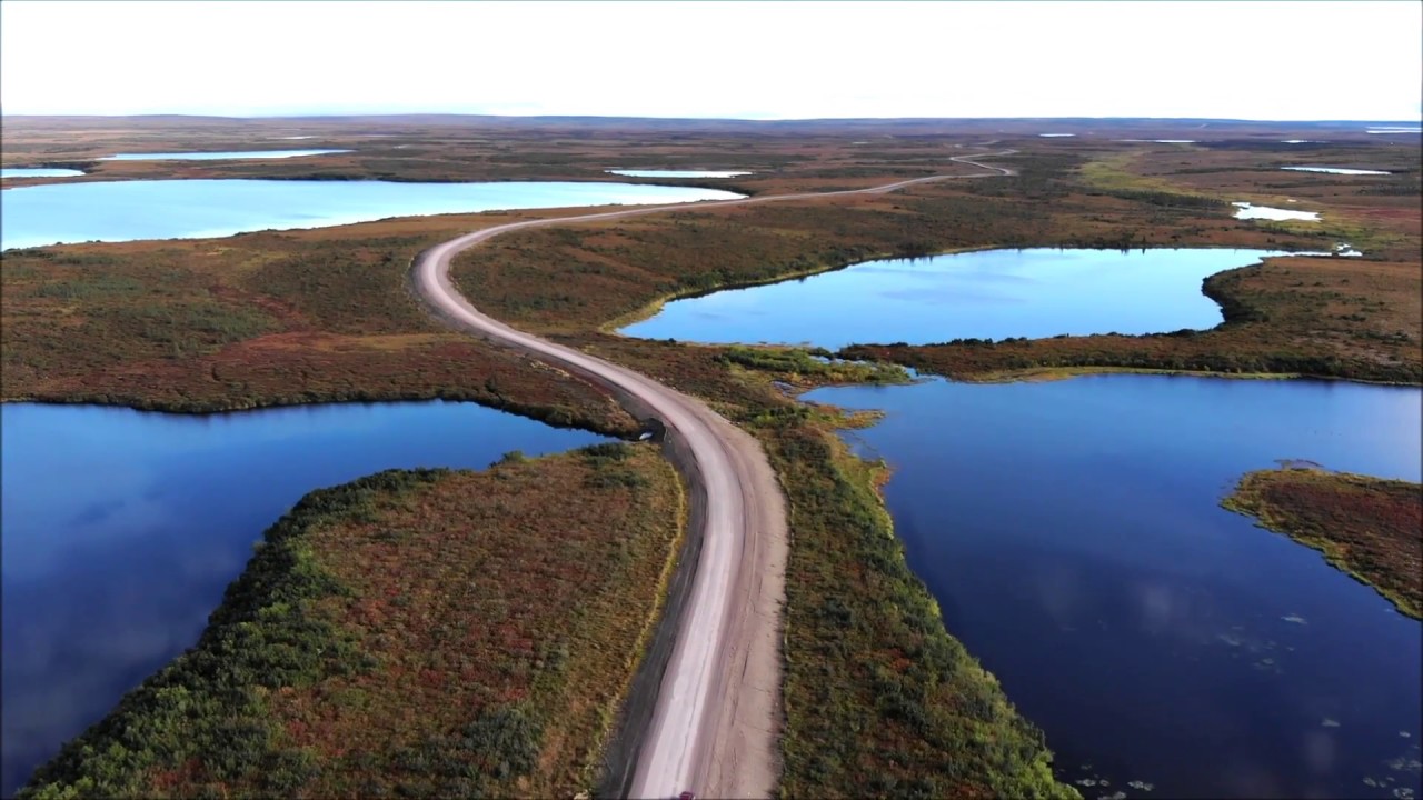 Inuvik Tuktoyaktuk Highway - August 24, 2018 - YouTube
