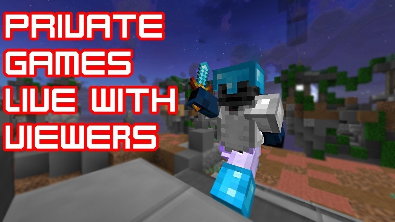 Private games on hypixel - YouTube