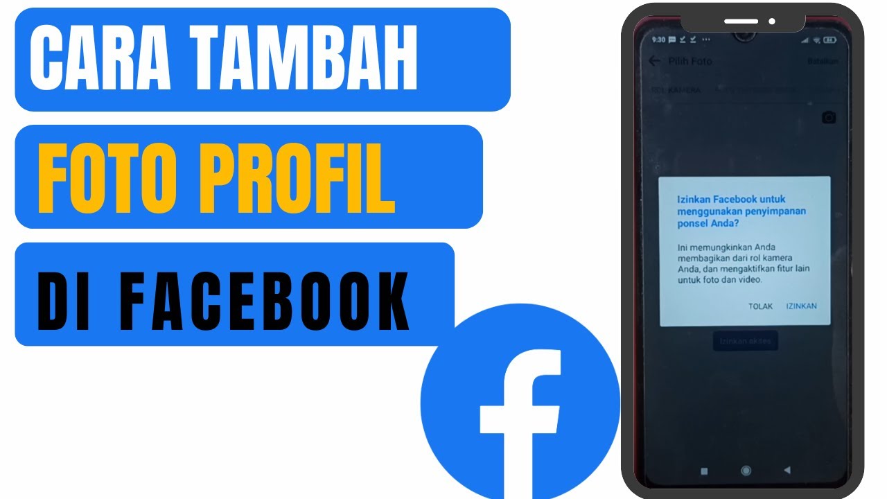 Cara Mengganti Foto Profile Di Facebook Dengan Mudah - YouTube