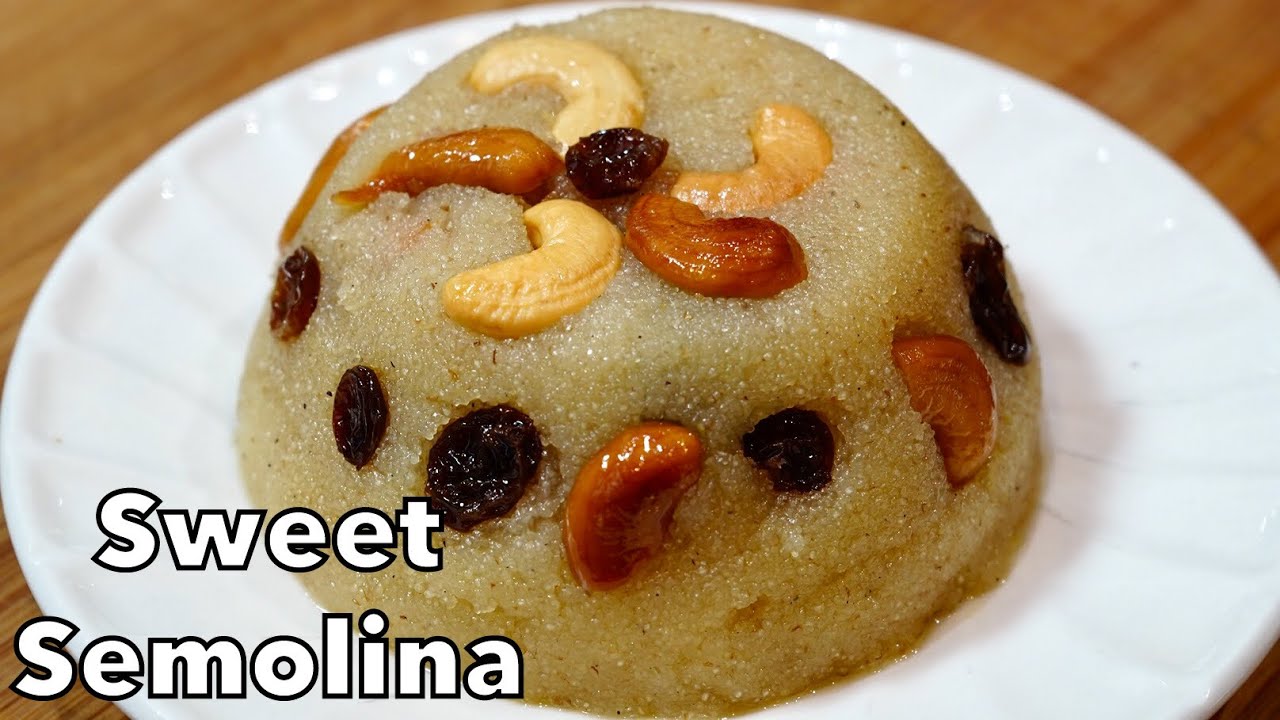 QUICK SEMOLINA RECIPE | HOW TO MAKE SOOJI HALWA (FOR BEGINNERS) - YouTube