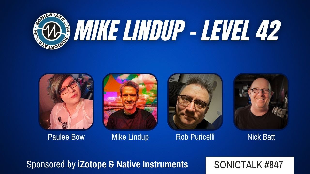 Sonic TALK 847 - Wed 14th May - Mike Lindup Level 42 - YouTube