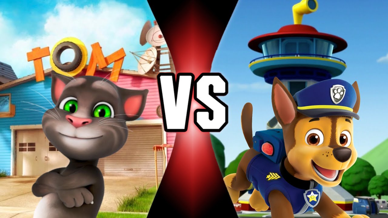 Talking Tom VS Chase (OutFit7/Nickelodeon) Fan Made Death Battle ...