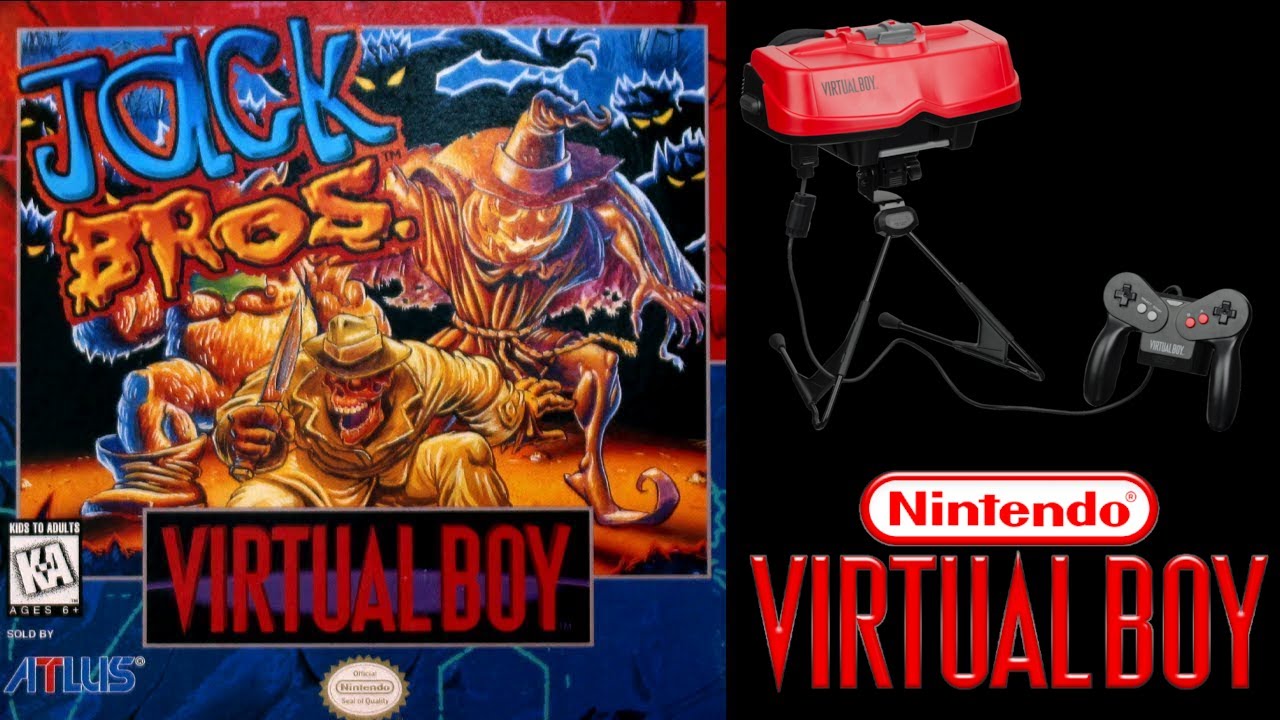 Jack Bros. – Virtual Boy Gameplay in 1080p (No Commentary) | Unique ...