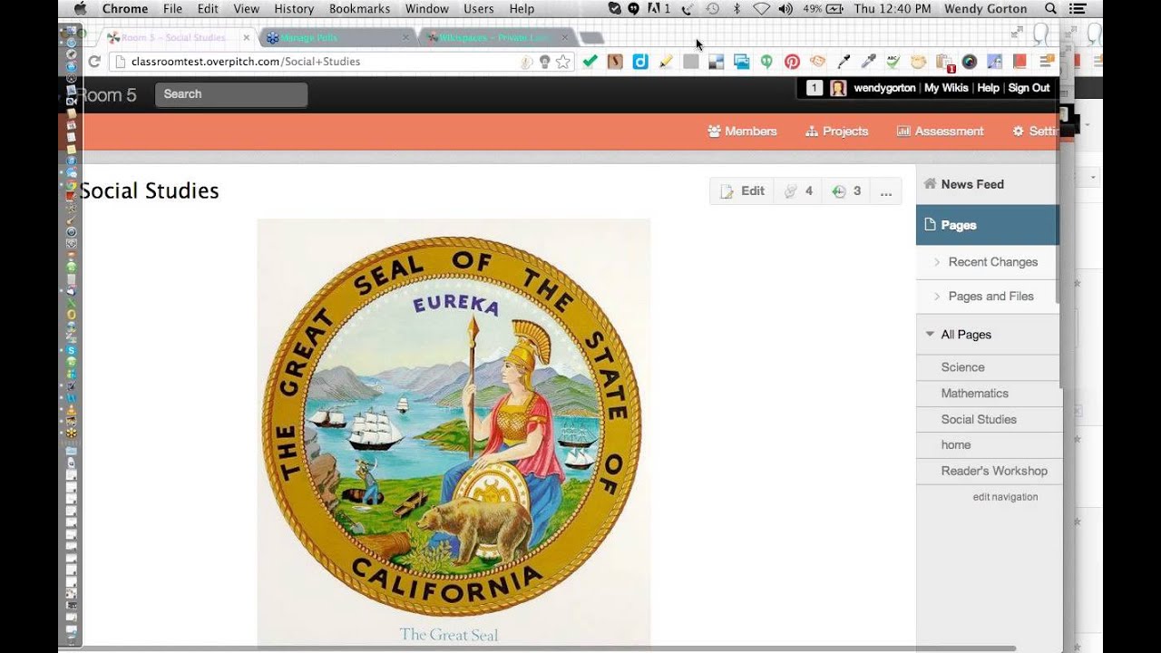 Wikispaces Classroom Tour and Office Hours 5-16-13 - YouTube