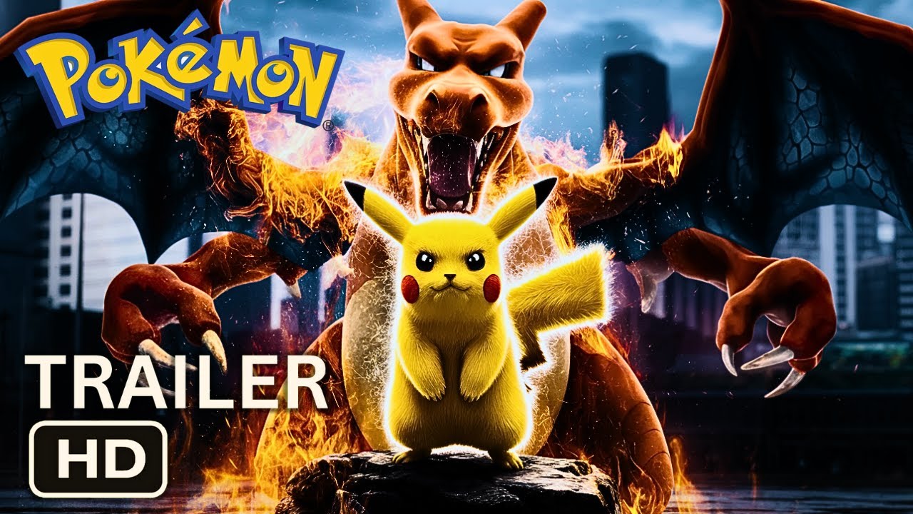Pokemon Live Action movie (2025) – Official Trailer | Tom Holland - YouTube