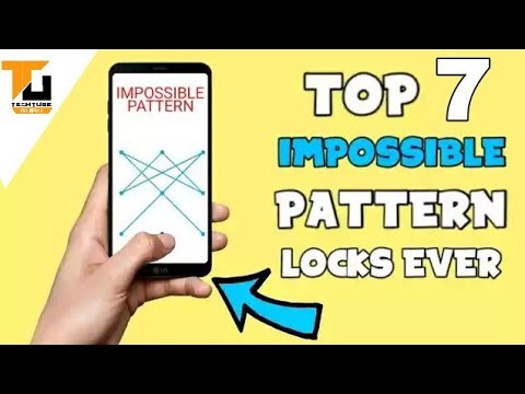 Top 7 Impossible Pattern locks 2018,new pattern locks - YouTube
