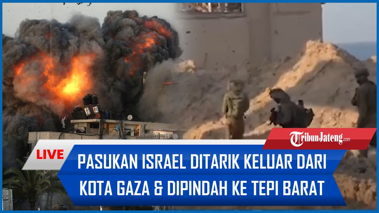 🔴Jalur Gaza Mulai 'Merdeka', Pasukan Israel Ditarik Keluar dari Kota ...