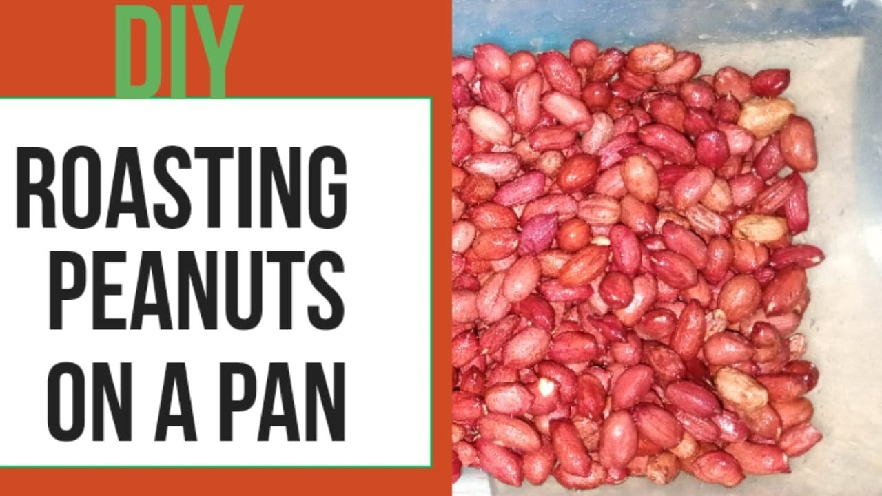 HOW TO ROAST PEANUTS (NJUGU KARANGA) AT HOME ON A PAN || COOK WITH ME ...