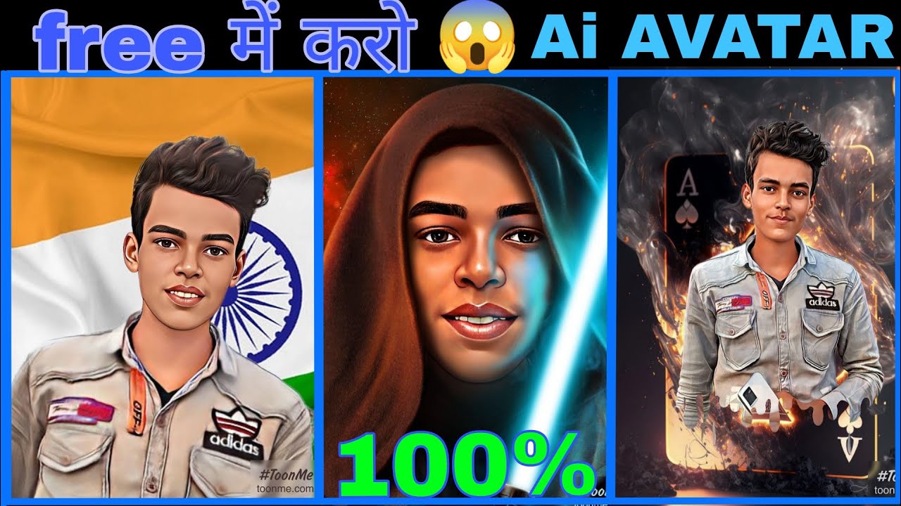 Ai avatar 😱free👈 photo editing, new photo editing, creation by Avtar ...