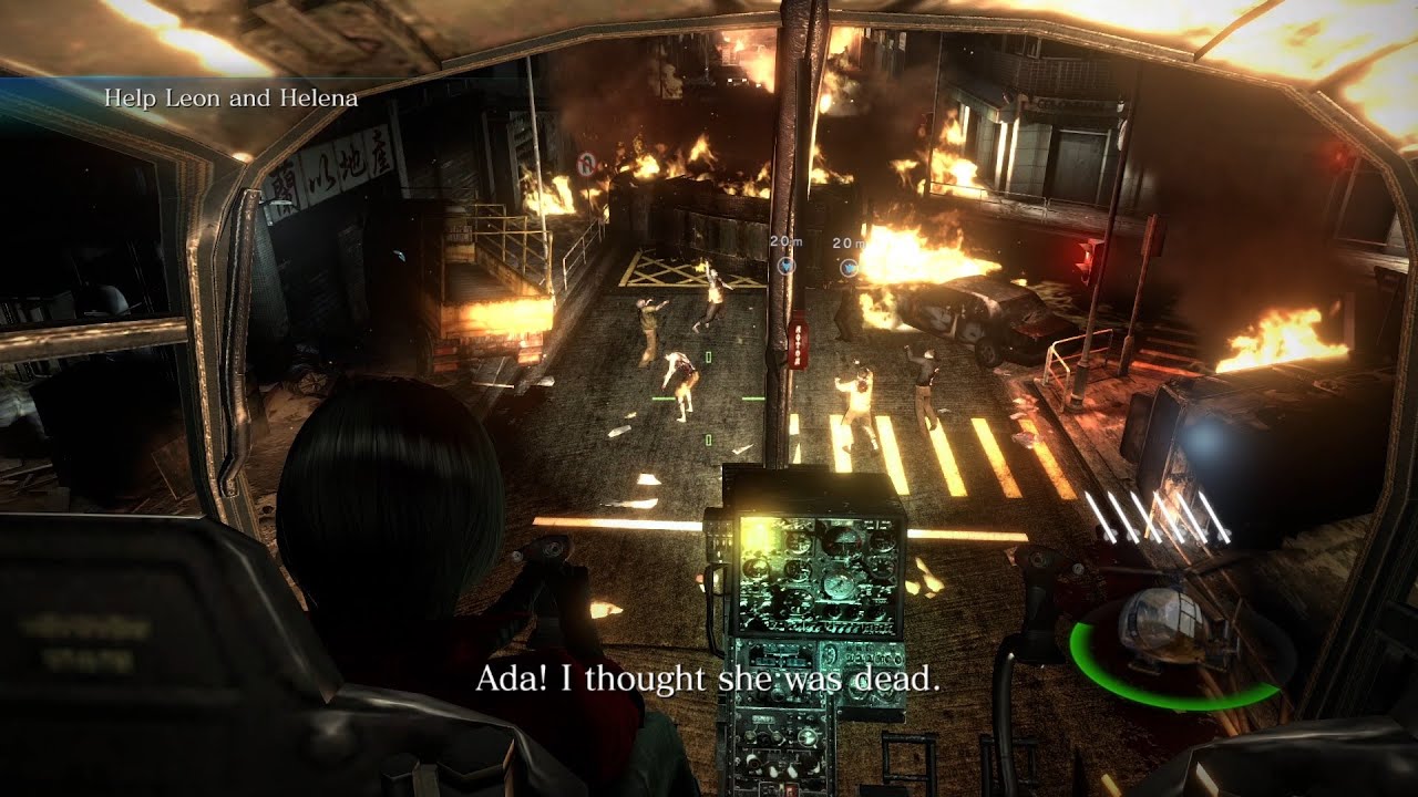 Resident Evil 6 Ada Wong - High-Rise Area Gameplay Walkthrough Chapter ...