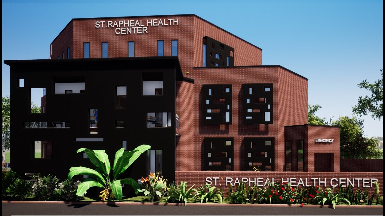 MEDICAL CENTER DESIGN | ON A SMALL PLOT | Walkthrough - YouTube