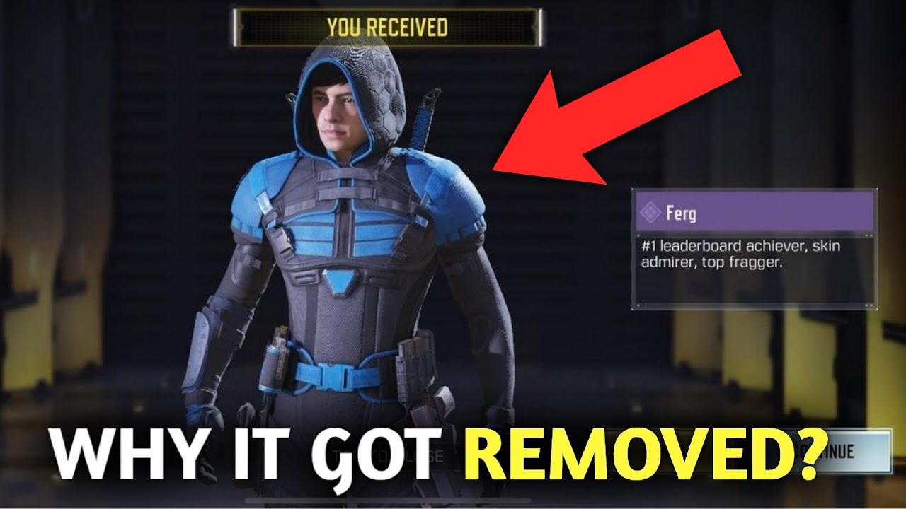 2 Possible Reasons Why Ferg Skin Got Removed From CODM! - YouTube
