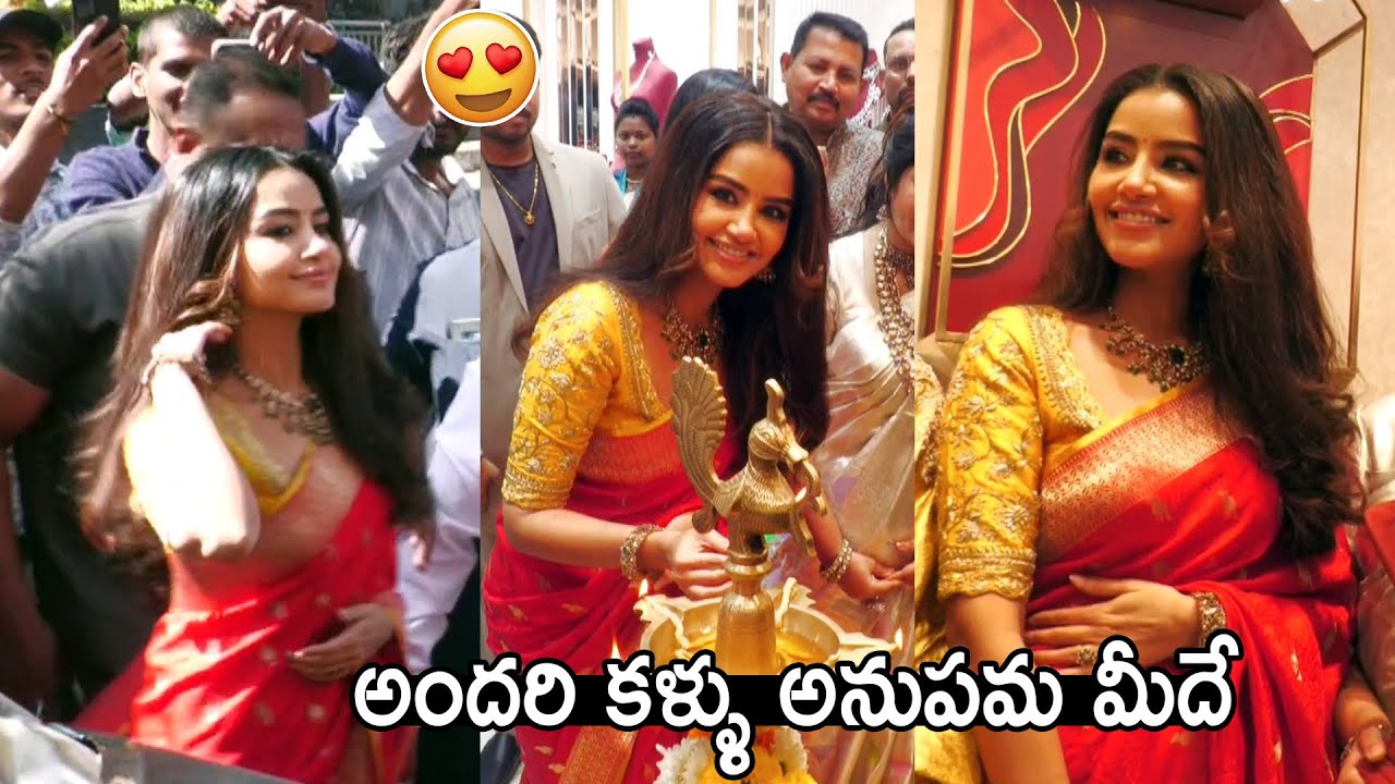 Anupama Parameswaran Cute Looks Visuals Viyara fine Silver Jewellery ...
