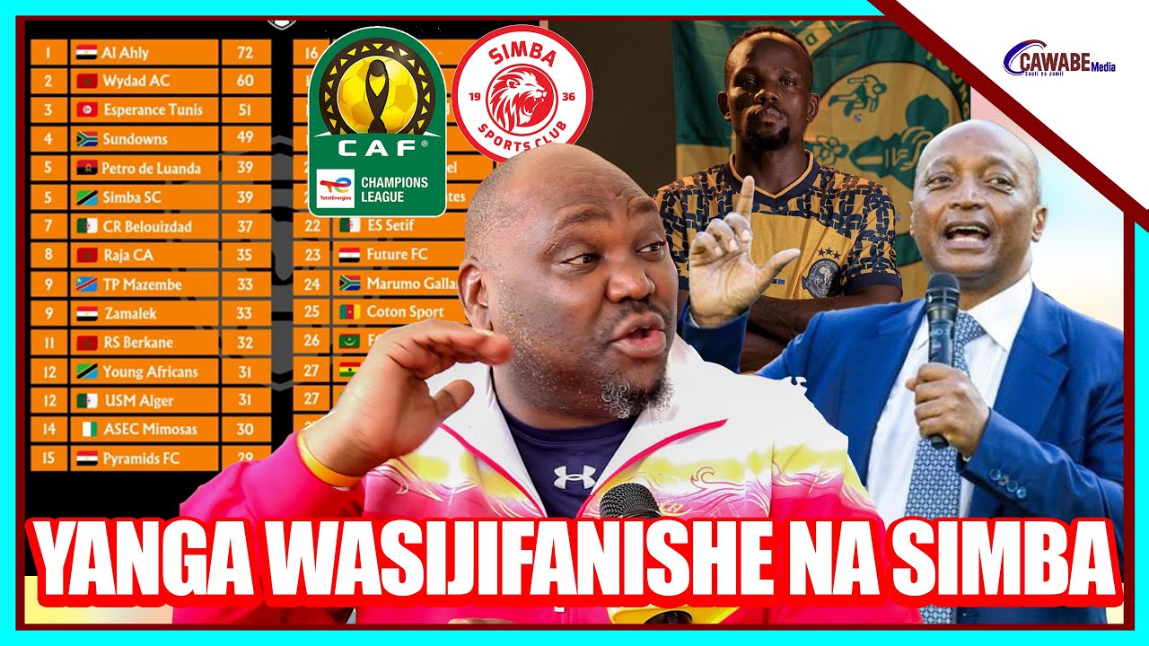 JUSTINE KESSY ATOBOA SIRI YANGA KUSHUKA RANK ZA CAF SIMBA ITABAKI NA ...