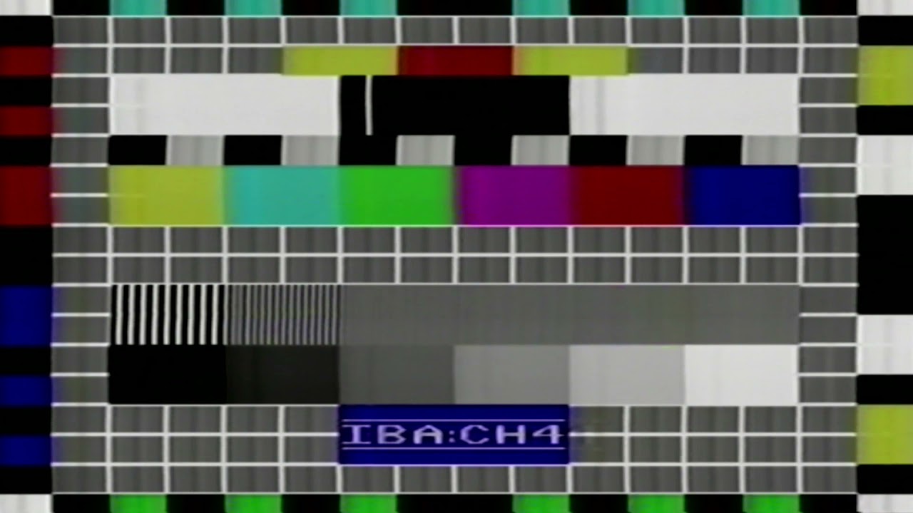 channel 4 shut down with clock - YouTube