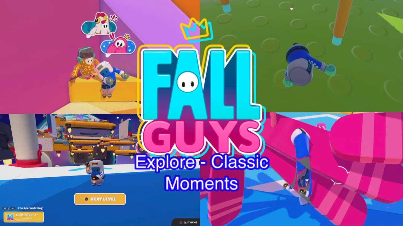 Fall Guys: Explore - Classic Moments - YouTube