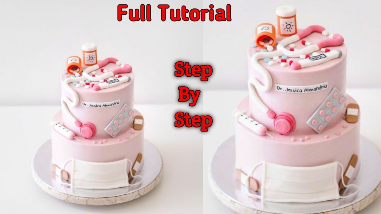 2 Tier Medical Doctor Cake | Doctors Birthday Cake Ideas | Seller FactG ...