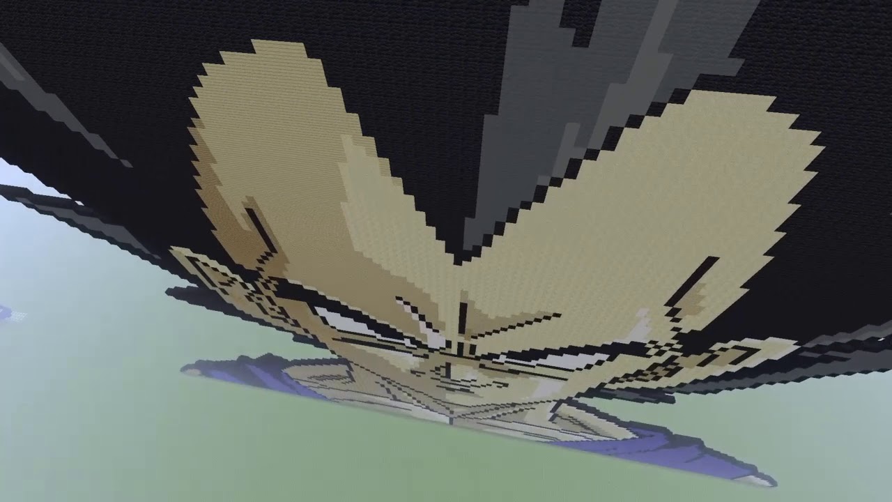 Minecraft Vegeta Pixel Art (Thanks Felix Guaman for Tutorial!) - YouTube