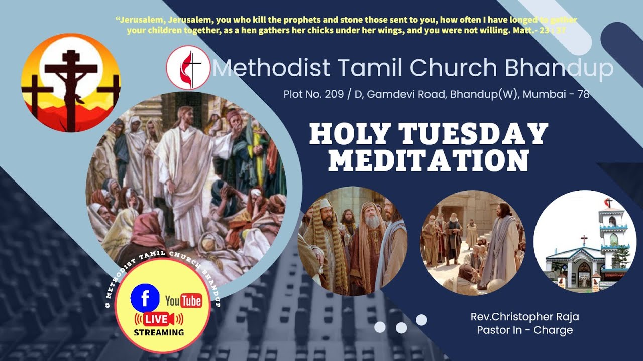 Holy Tuesday Meditation- 4th April 2023 - YouTube