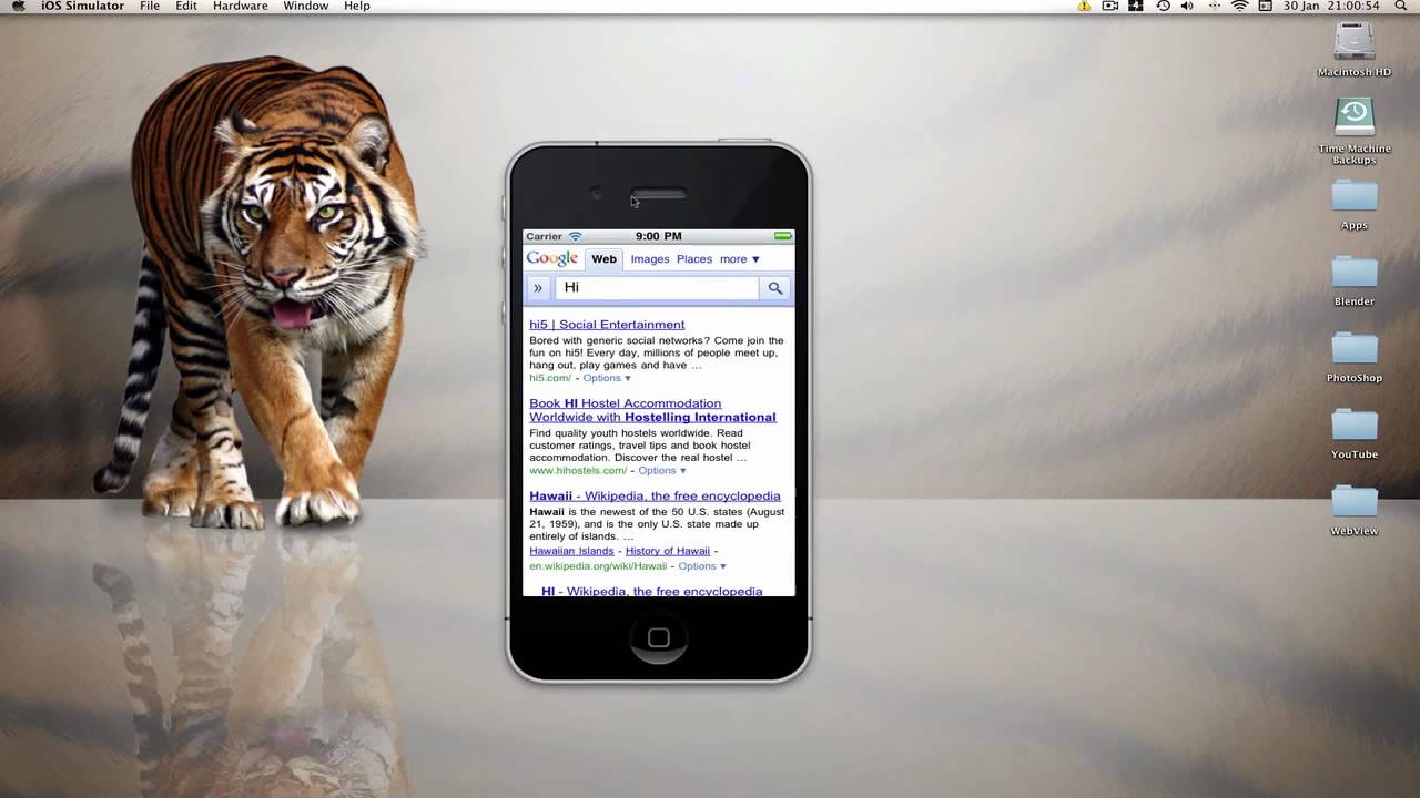 Iphone Programming Load A Uiwebview Youtube 6642