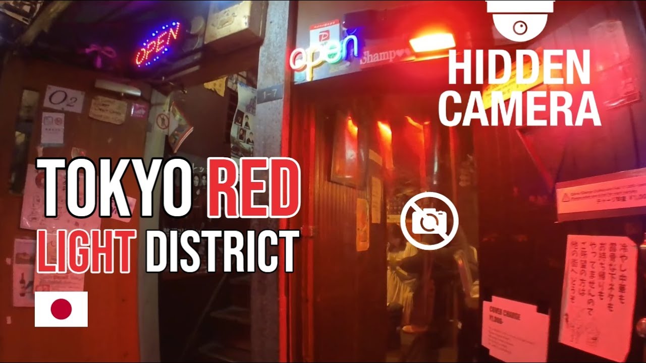 Hidden Camera: Tokyo Red Light District Night Walk | Is it Dangerous ...