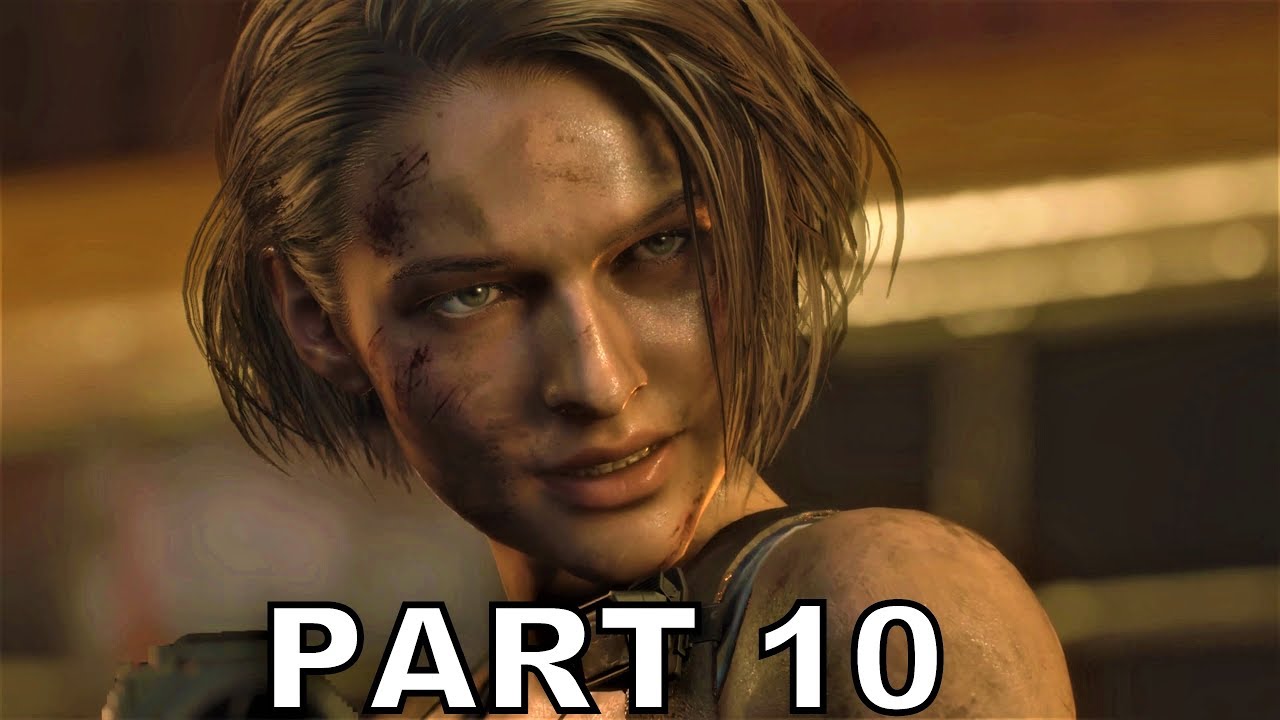 RESIDENT EVIL 3 REMAKE Walkthrough Gameplay Part 10 - Underground ...