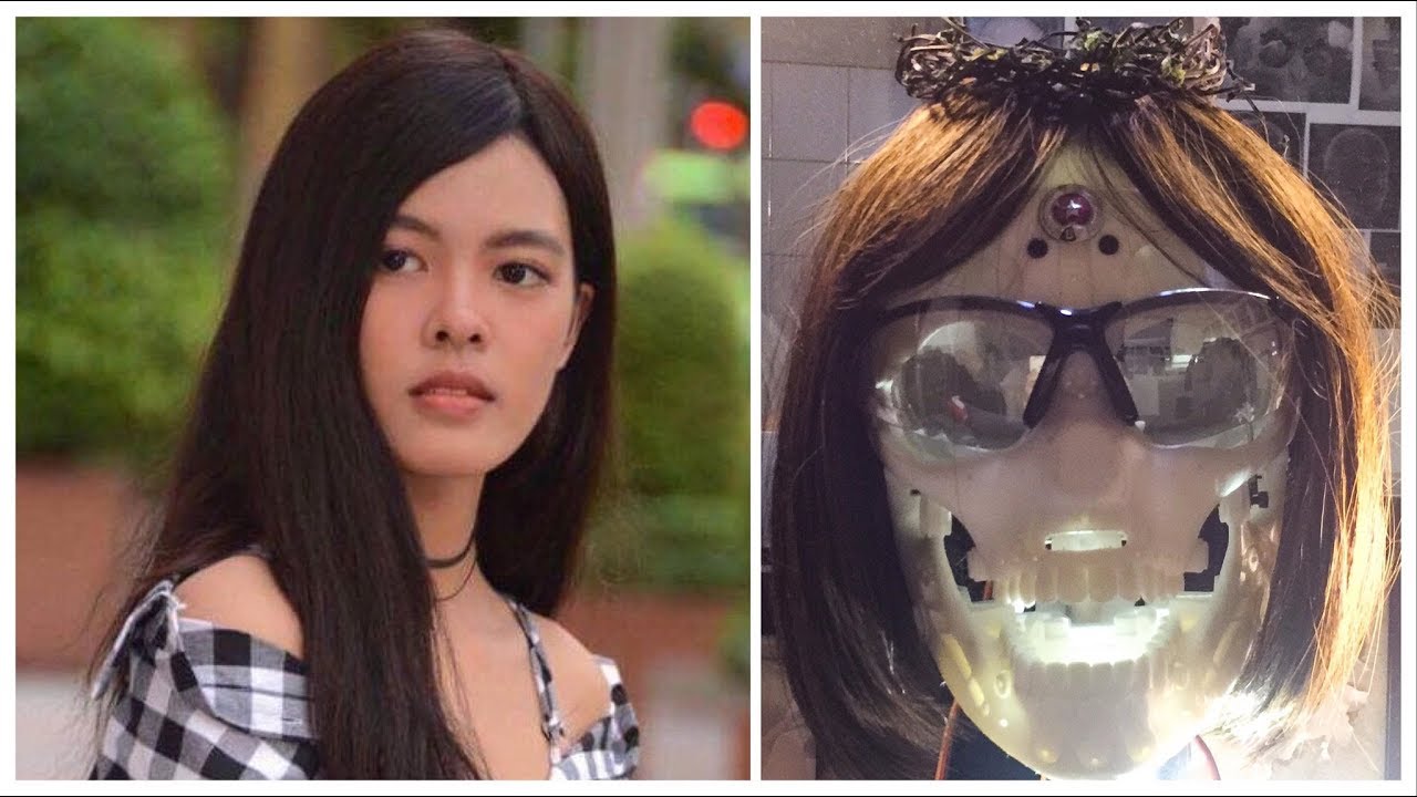Female Robot Animatronic Face and Head | Eva Robot - YouTube