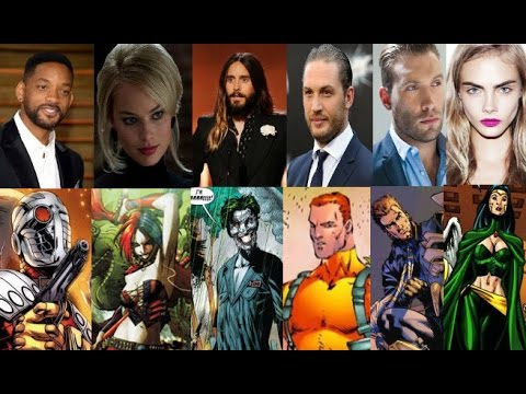 Jared Leto, Tom Hardy, &Will Smith Headline DC's Suicide Squad Cast ...