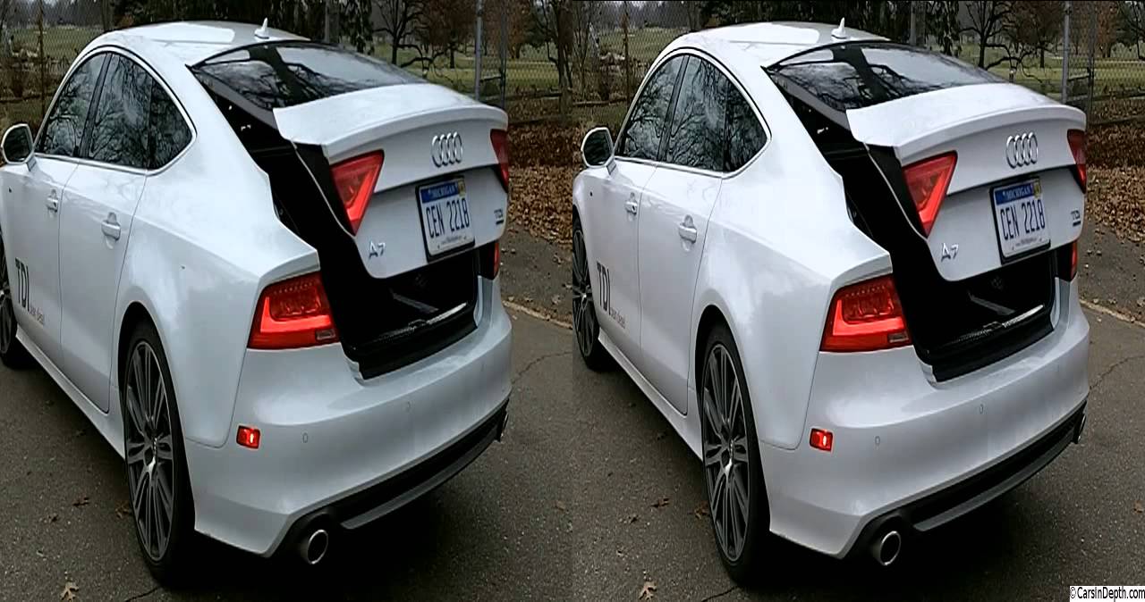 2014 Audi A7 TDI Power Hatchback, Retractable Spoiler CarsInDepth.com ...