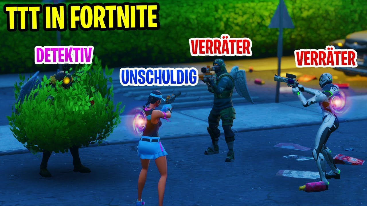 Wer ist der VERRÄTER? | Fortnite TTT Modus (Lustig) - YouTube